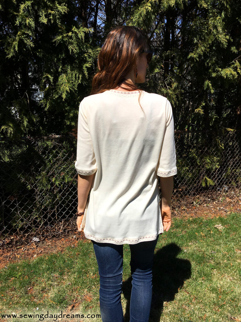 DIY - The Embroidered Tunic Tutorial | Sewing Daydreams